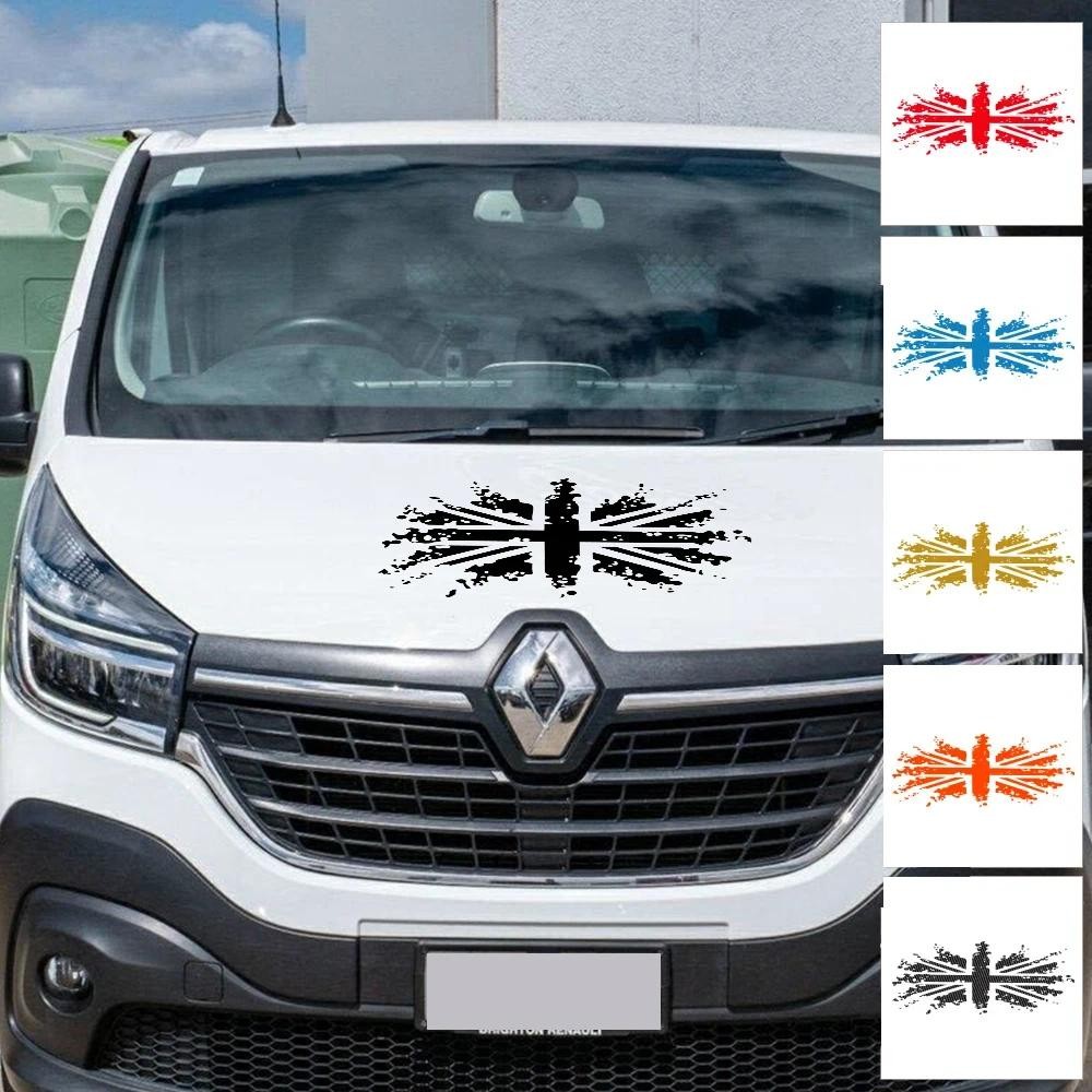 Bandeira Gráfica Union Jack Reino Unido GB Capô Adesivos Para Fiat ...