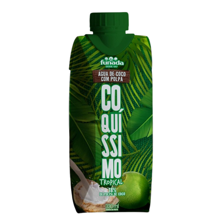 Água De Coco Polpa Funada - 330 ml | Shopee Brasil