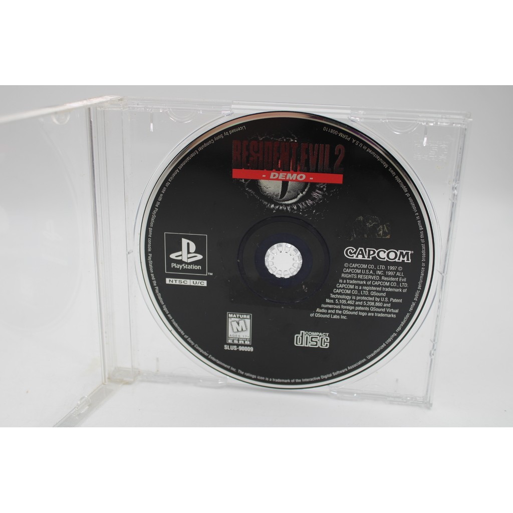 JOGO PS1 - RESIDENT EVIL 2 DEMO DISC (1) | Shopee Brasil