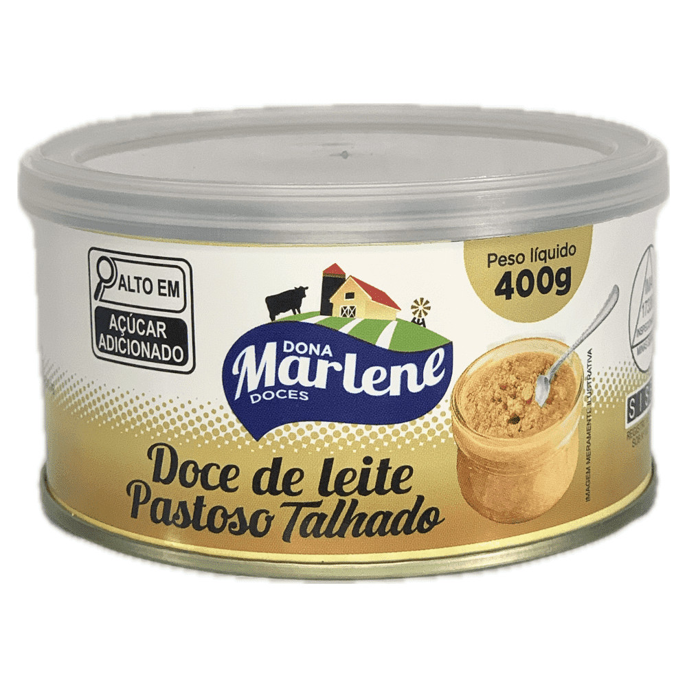 Doce De Leite Talhado Dona Marlene Doces - Lata 400g | Shopee Brasil