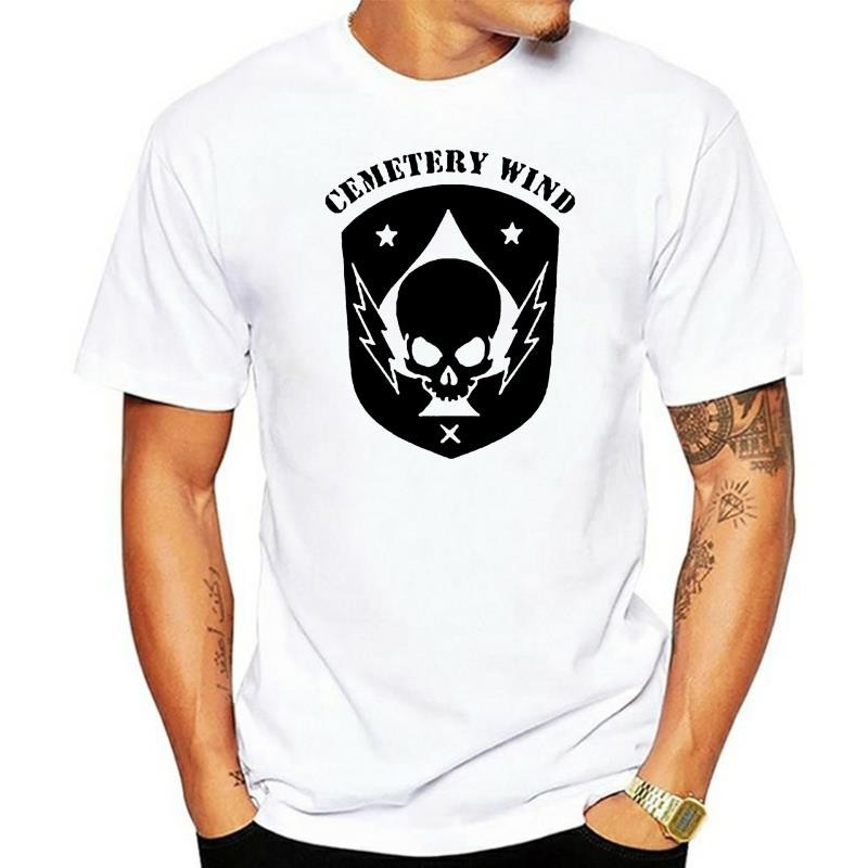 2024 Nova Camiseta De Algodão CEMETERY WIND CIA Preto Ops Divisão ...