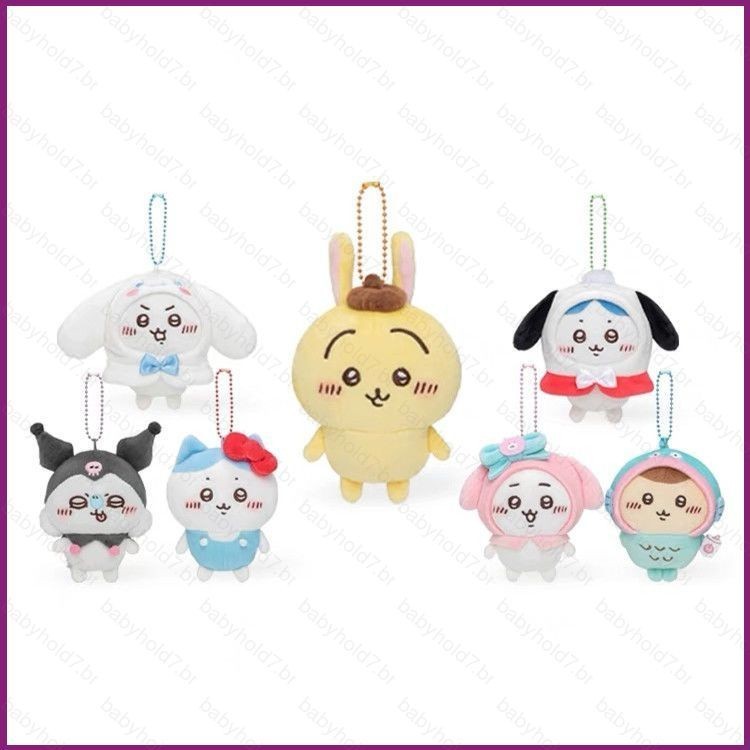 SY1 】 Sanrio x Chiikawa Bonecas De Pelúcia Para Meninas Pingente ...