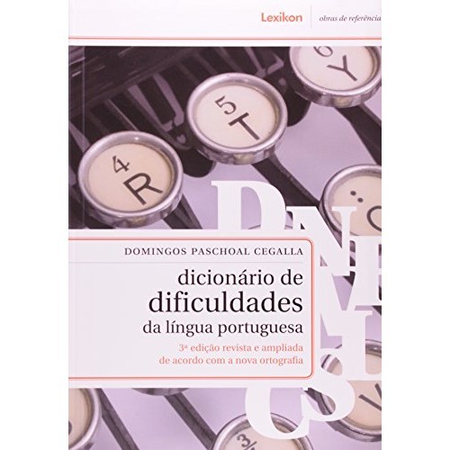 Dicionário de Dificuldades da Língua Portuguesa de Domingos Paschoal ...