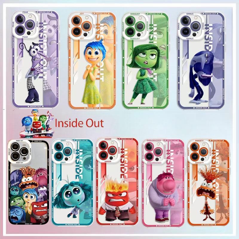 Disney Inside Out 2 Caixa Para IPhone 13 12 Mini Pro Max 11 Cartoon ...