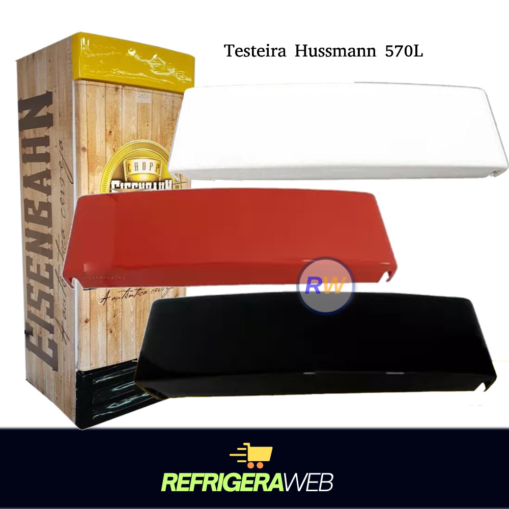 Testeira Painel Superior Acabamento Grade Hussmann Arv570 Cores ...
