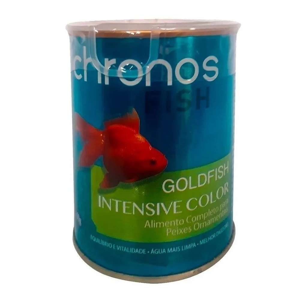Ração Para Peixes Chronos Fish Goldfish Intensive Color 150g | Shopee ...