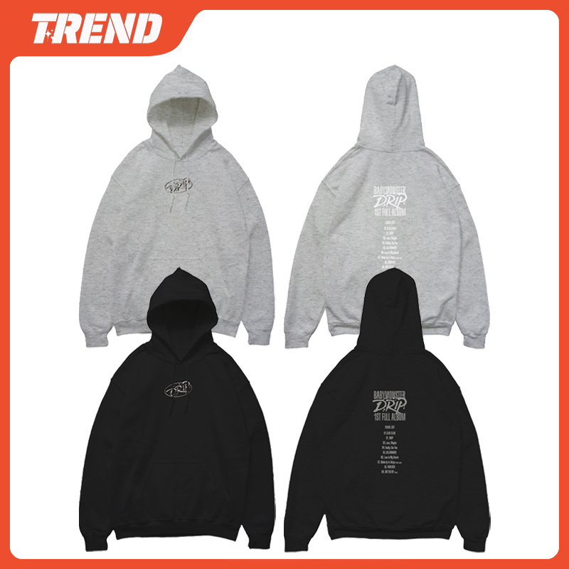 KPOP BABYMONSTER 1o Álbum Completo DRIP Merch Moletom Com Capuz Masculino E Feminino Estilo ...