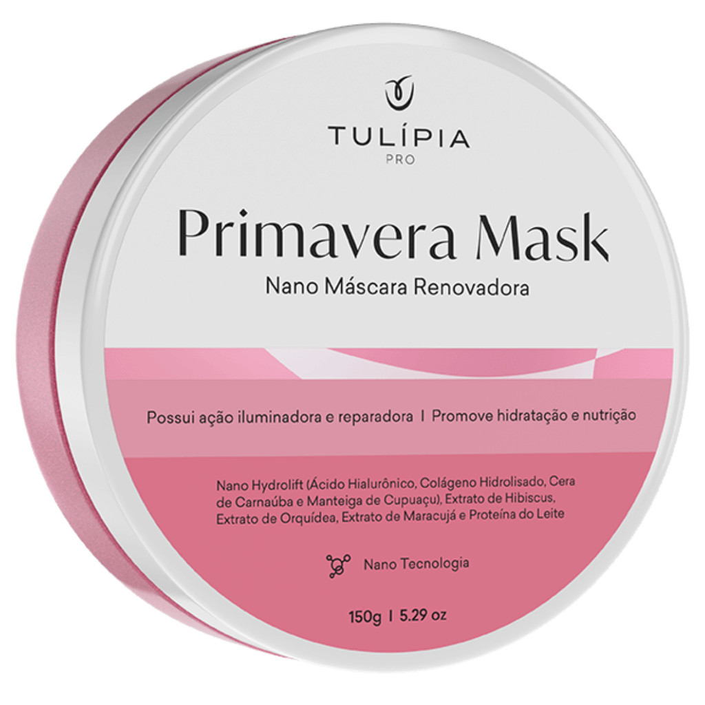 Mascara Primavera Mask Renovadora Tulipia 150g | Shopee Brasil