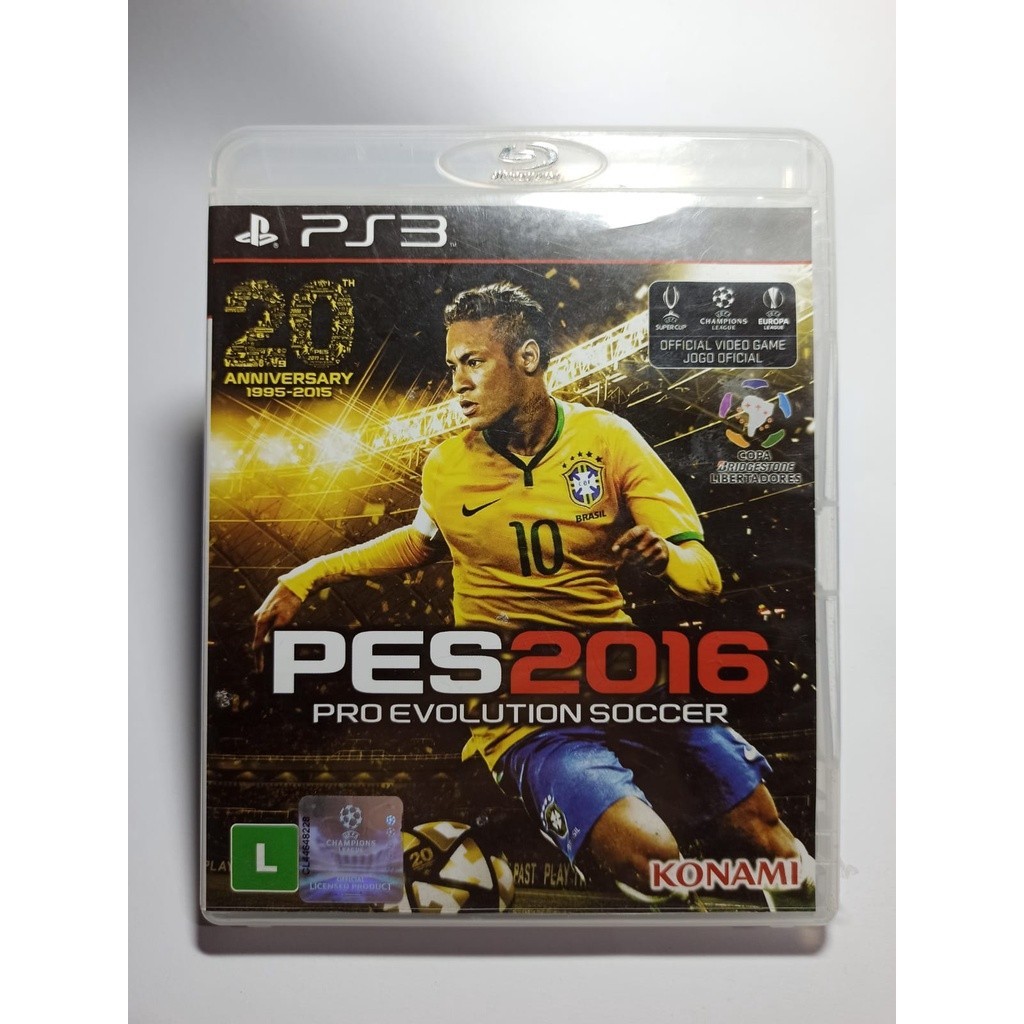 Pes 2016 - Mídia Física - Ps3 | Shopee Brasil