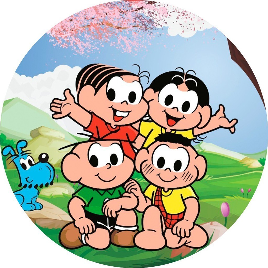 50 ADESIVOS PERSONALIZADOS REDONDO 5X5 TURMA DA MONICA | Shopee Brasil