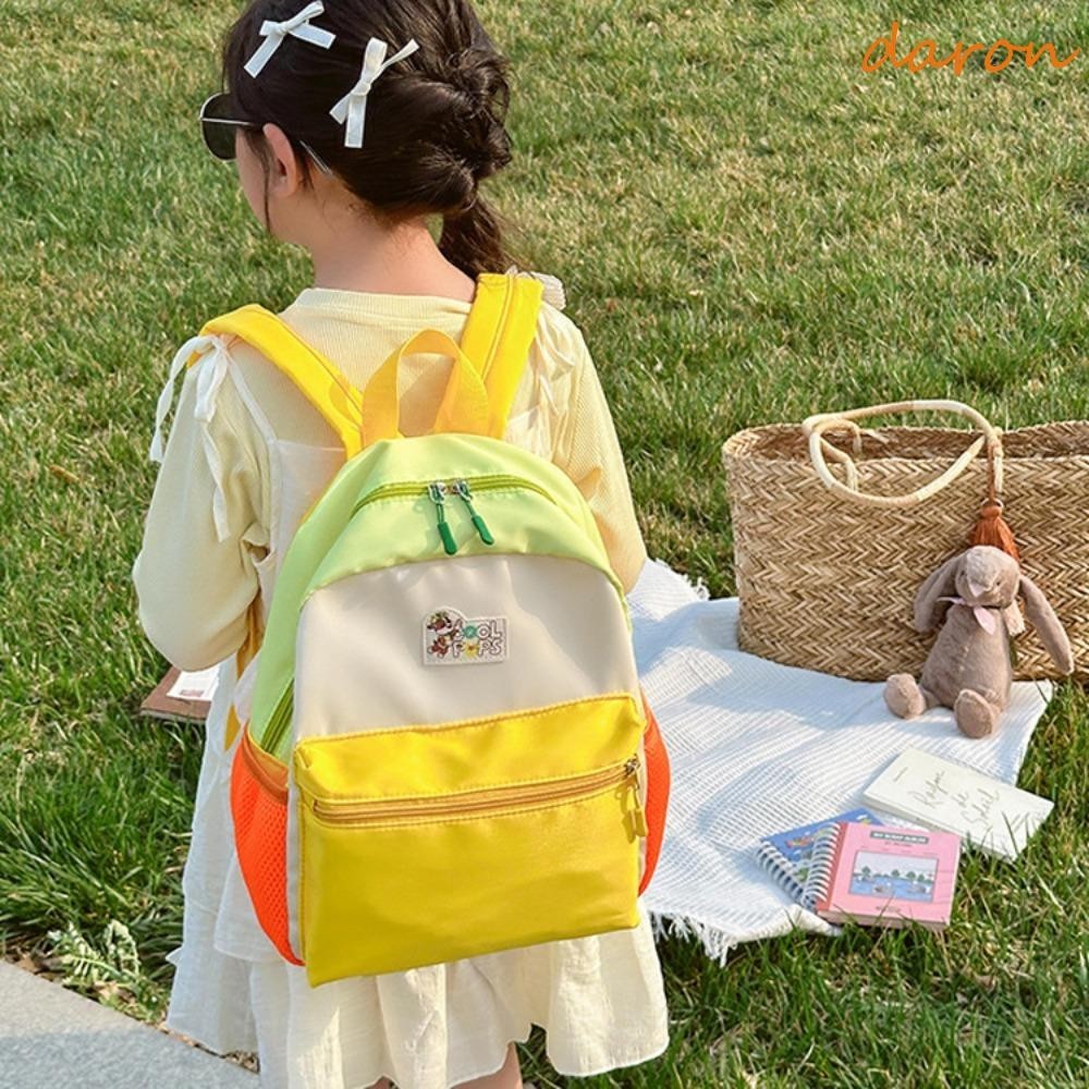 DARON Kindergarten Mochila Escolar , Para Crianças De Grande Capacidade ...