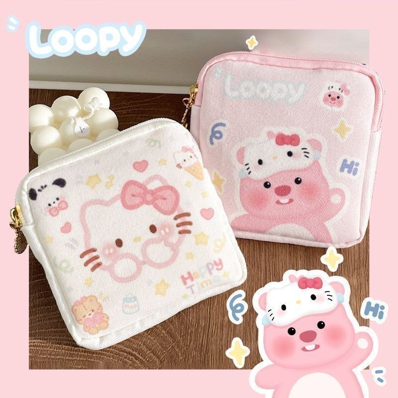 Bonito Dos Desenhos Animados Castor Loopy HelloKitty Absorvente ...