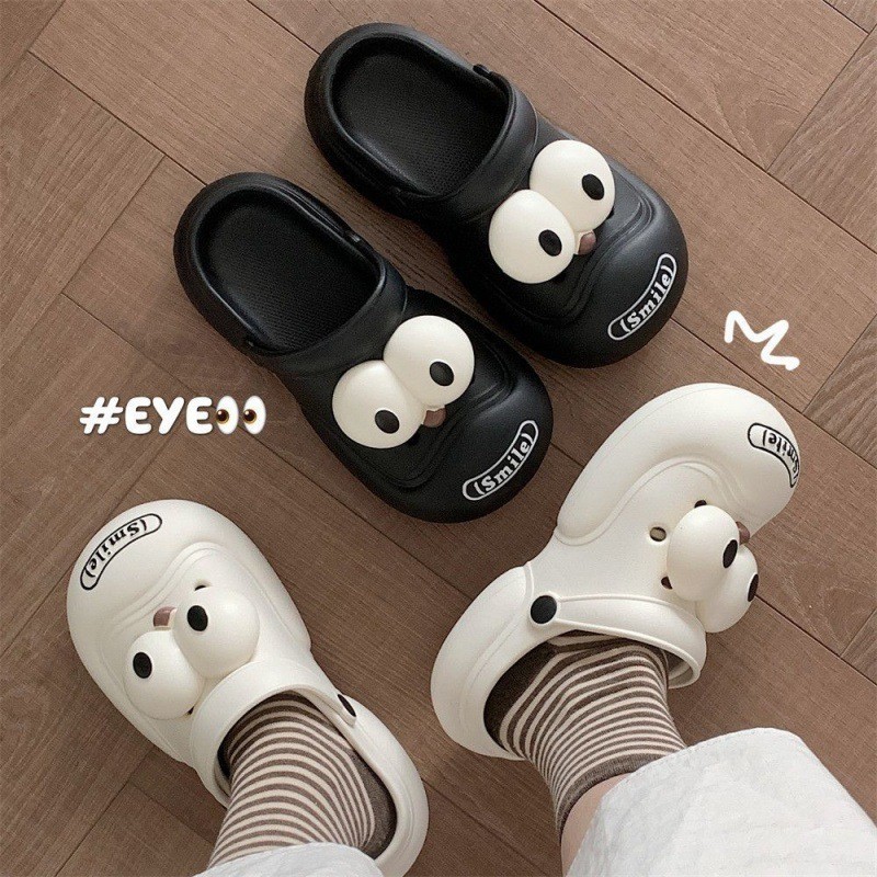 Desenhos Animados Jibits Engraçados Para croc Set Big Eyes Shoe Charms ...