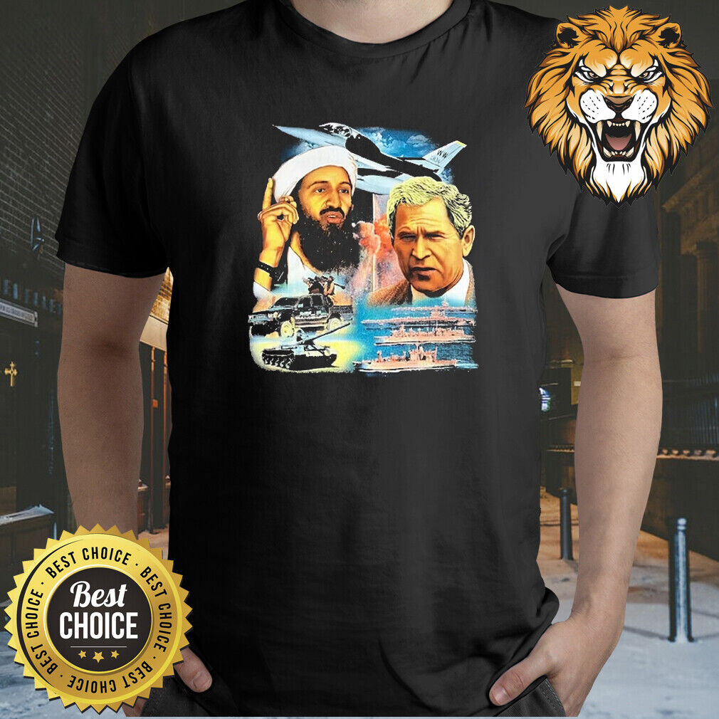 Camiseta Rap 9-11 Osama Bin Laden Q6551 | Shopee Brasil