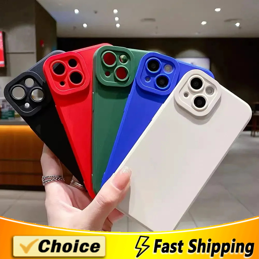 Cinco Tipos De Capa De Telefone De Silicone Colorido Compatível Com Samsung Galaxy A53 A54 A55 ...