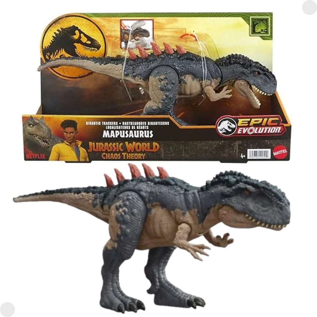 Jurassic World Dinossauro Mapusaurus HTK81 - Mattel | Shopee Brasil