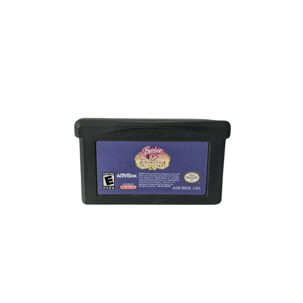 jogo Barbie 12 Dancing Princesses Gba Original Game Boy | Shopee Brasil