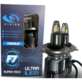 Kit Par de Lampadas Ultra Led Vision 6000k 12v 10.000 Lumens Encaixe ...