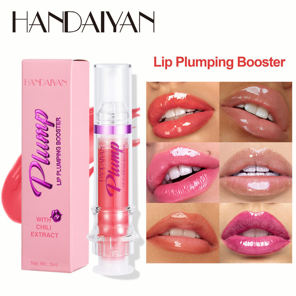 Plumping Lip Gloss Lip Plump Gloss Seringa Glos Que Aumenta Os Lábios ...