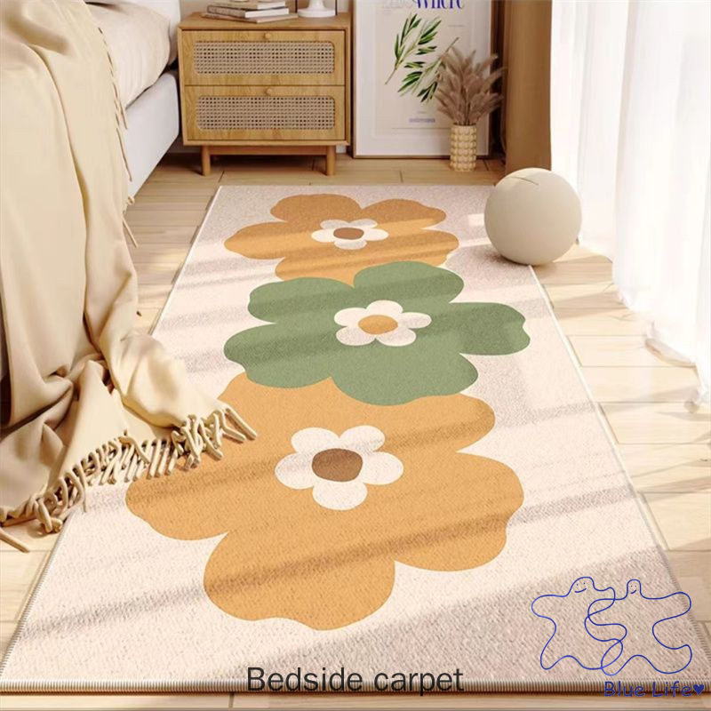 Tapete Simples Flower Quarto De Dormir Alcatifa Janela De Baía De Faixa ...