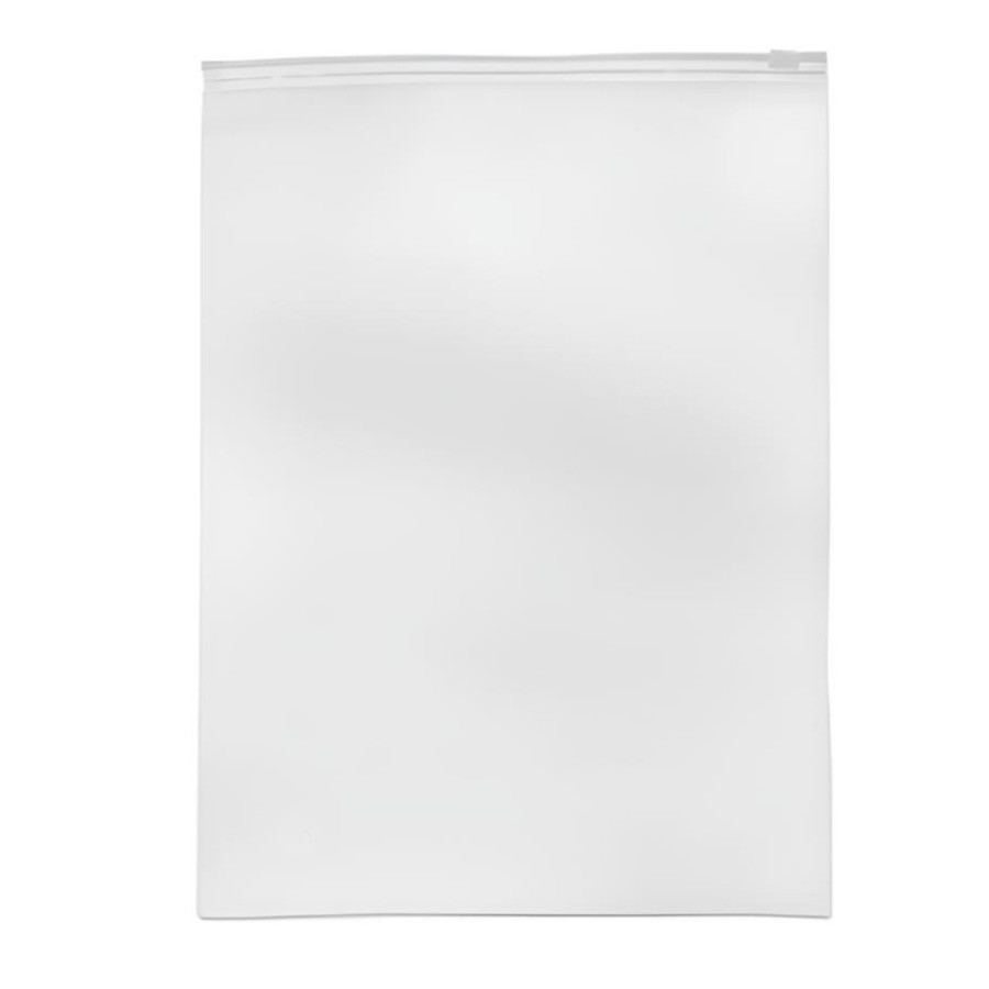 Saco Trilho Zip Transparente Fosco Premium - 30x40cm - 50 unidades ...