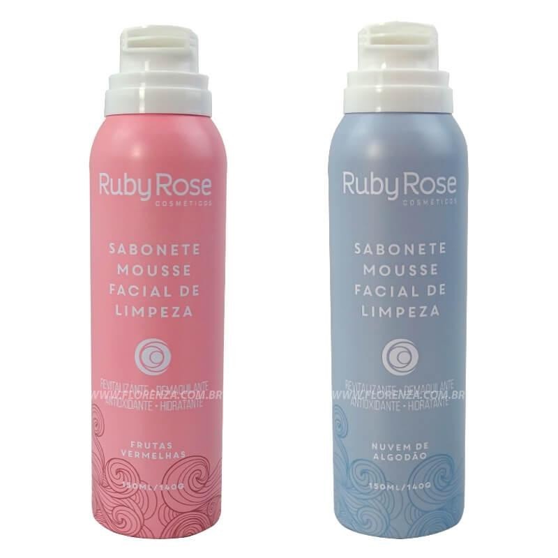 Sabonete Mousse Facial de Limpeza Ruby Rose | Shopee Brasil