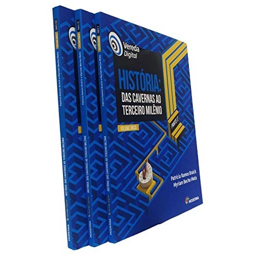 Vereda Digital. História das Cavernas ao terceiro milenio 3 volumes de ...