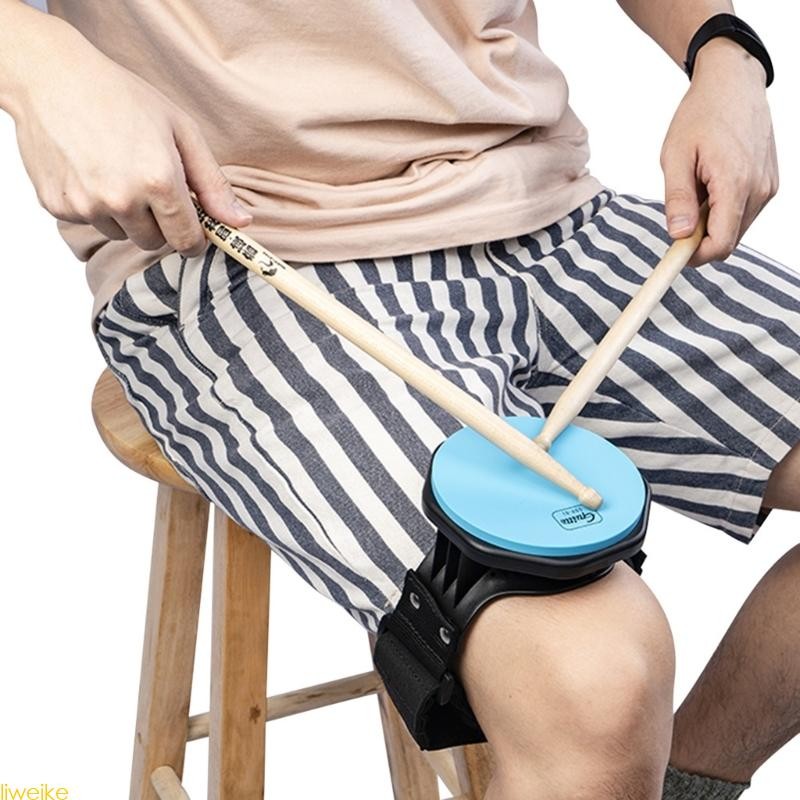 liweike Knee Drum Practice Pad Tambor Portátil Leg Com Alça ...