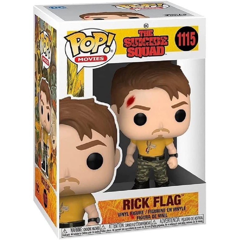 RICK FLAG - 1115 - NOVO - FUNKO POP! | Shopee Brasil
