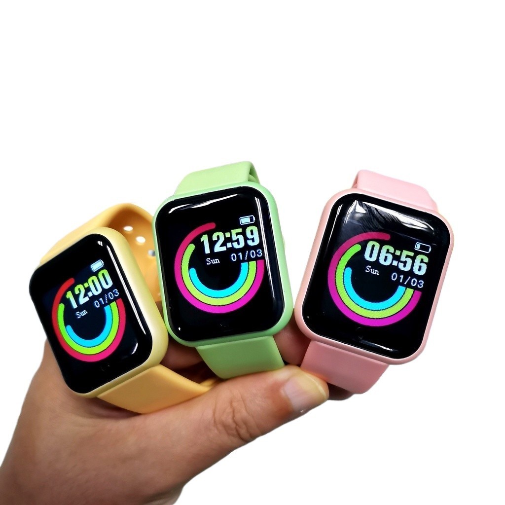 Smartwatch Y68/D20 Relógio Inteligente Varias Cores Com Monitor ...