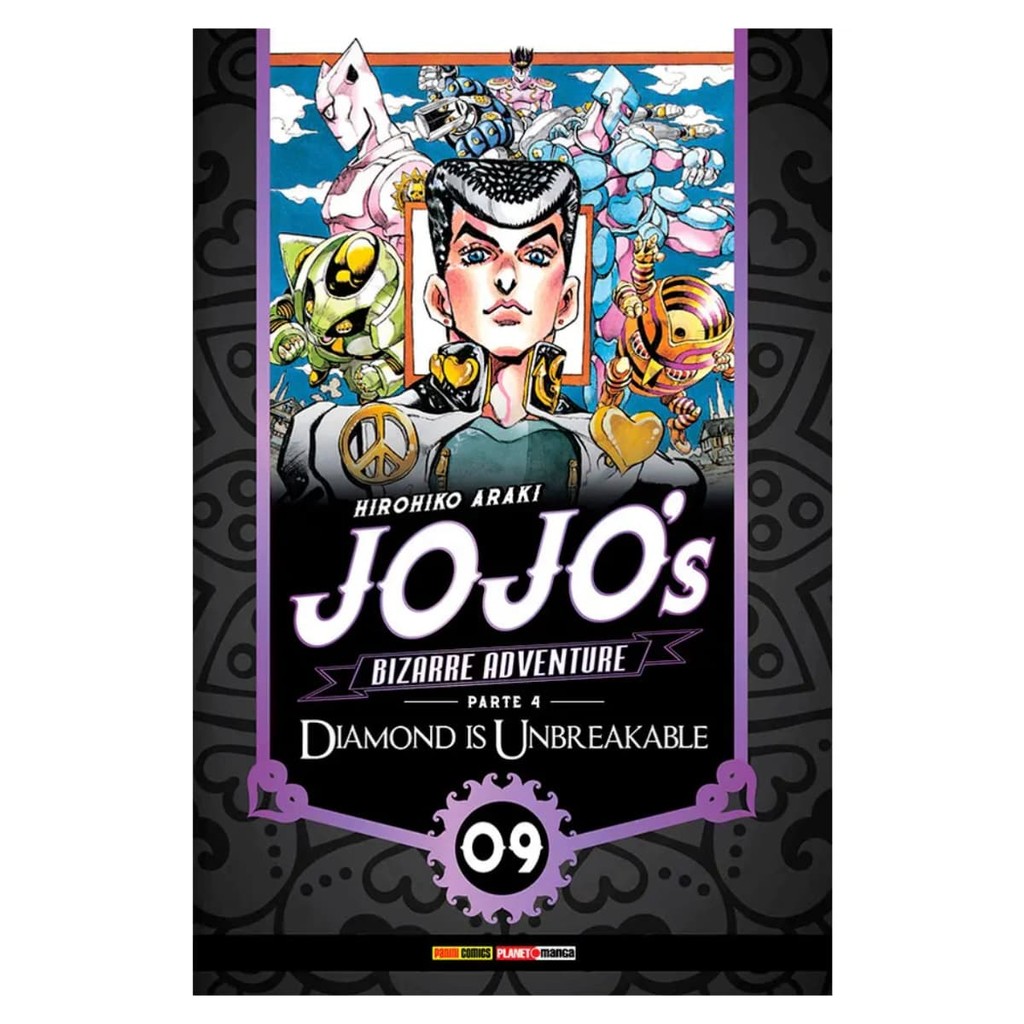 Jojo's Bizarre Adventure Parte 4 - Diamond Is Unbreakable Volume 9 - Hirohiko Araki | Shopee Brasil