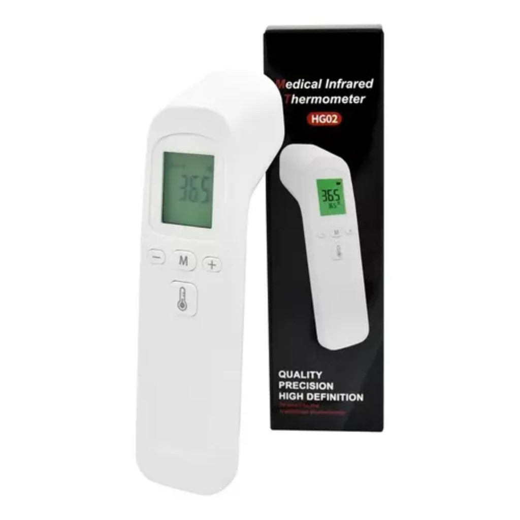 Termômetro Digital Testa Medidor Febre Temperatura Pulso | Shopee Brasil