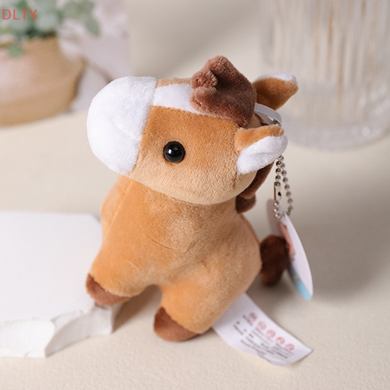 1Pc Boneco de Pelúcia Macio de Cavalo Marrom, Alpaca, Burro, Girafa e ...