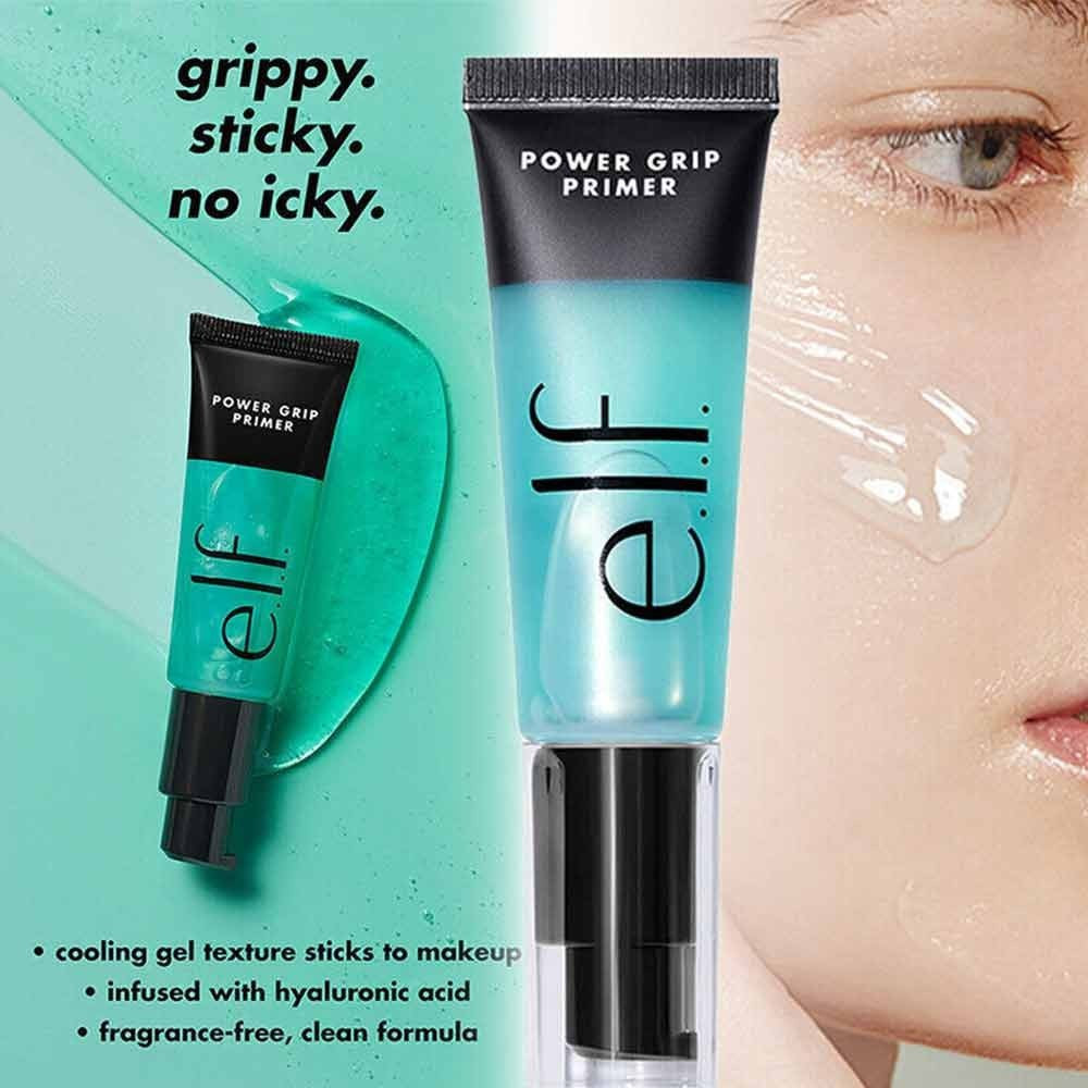 Elf Power Grip Primer , Facial À Base De Gel E Hidratante 24ml | Shopee Brasil