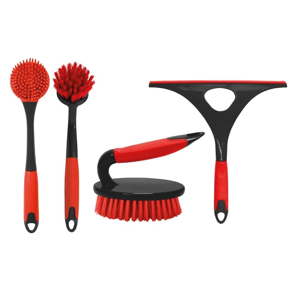Kit Louça Escova Rodo Limpeza Multiuso Anatômico - Powermaid | Shopee ...