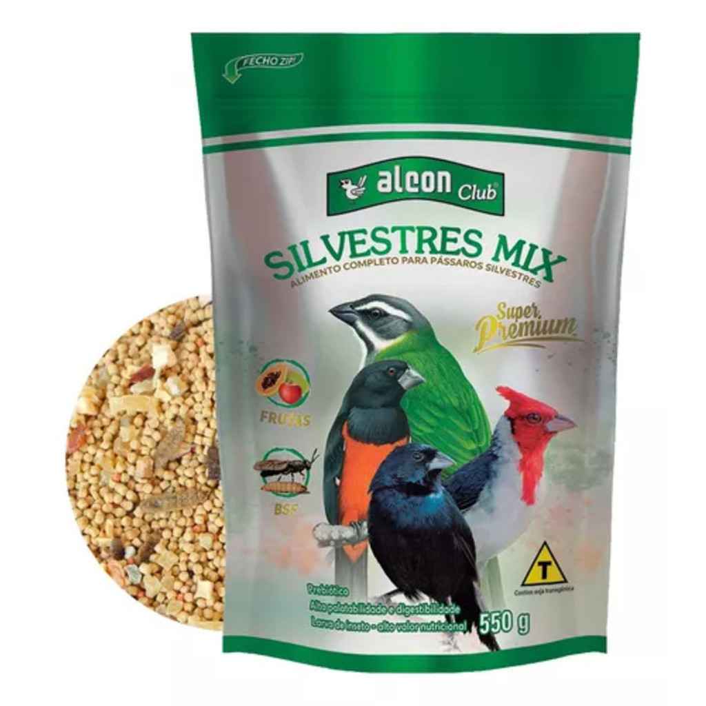 ALCON SILVESTRE MIX 550G | Shopee Brasil