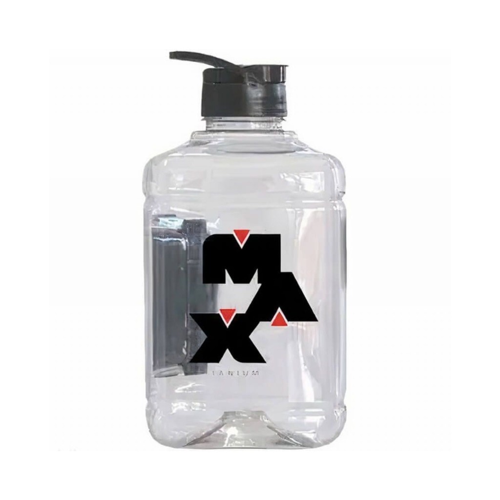 Galão Quadrado (Transparente) - Max Titanium 1,5L | Shopee Brasil