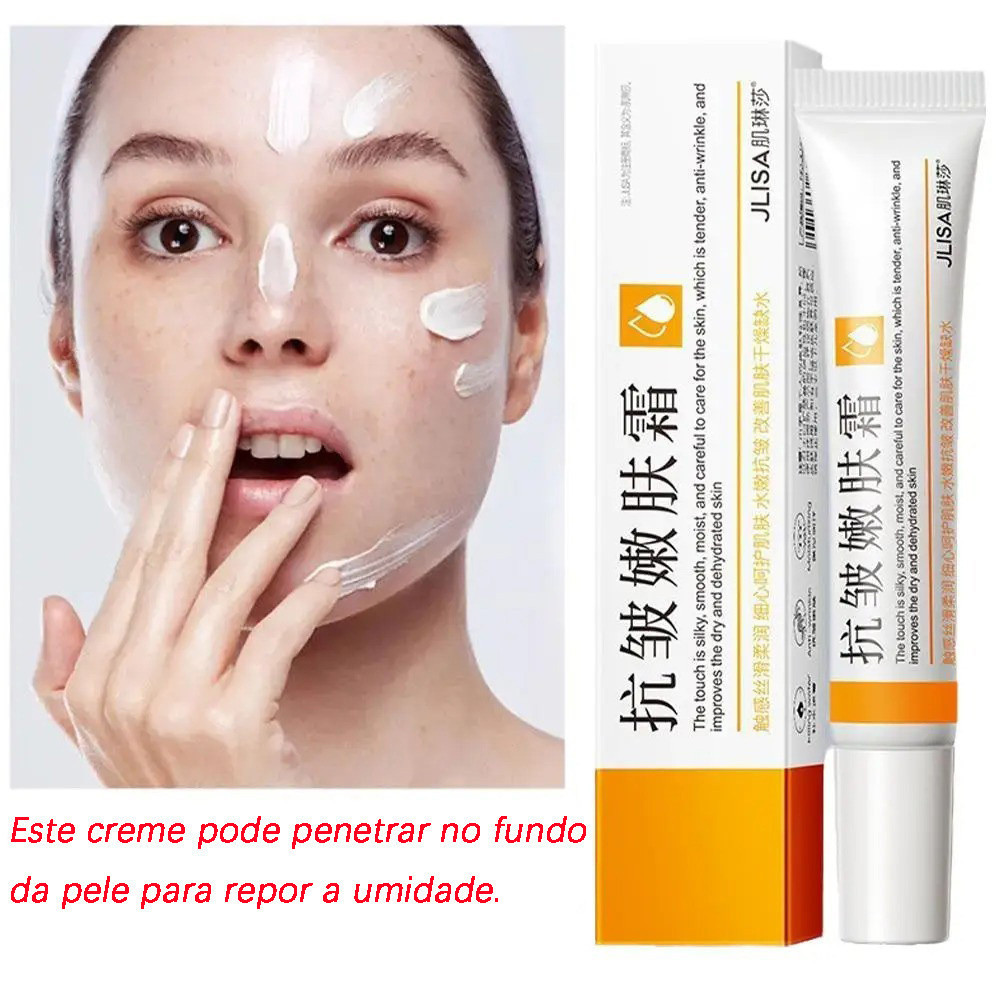 Creme facial Anti-Rugas E Rejuvenescimento Da Pele Remove Linhas ...