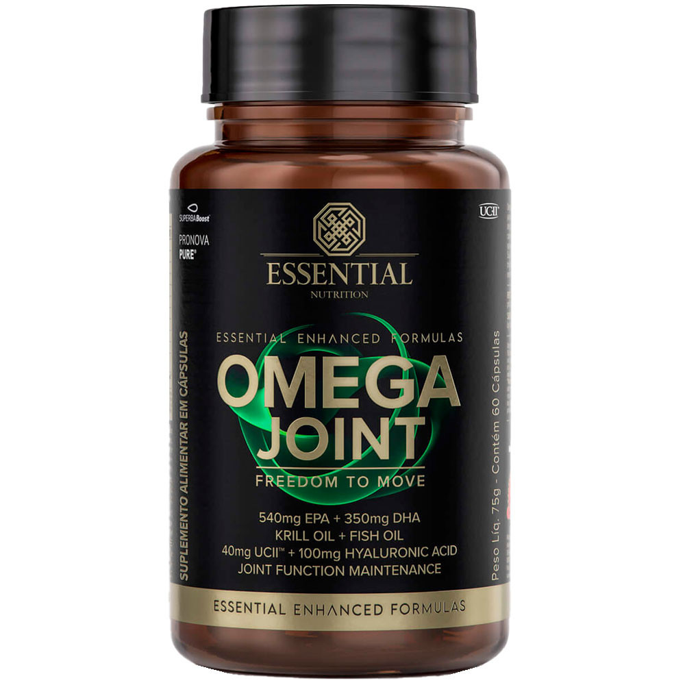 Omega Joint Omega 3 + Colageno Tipo 2 - 60 Capsulas - Essential ...