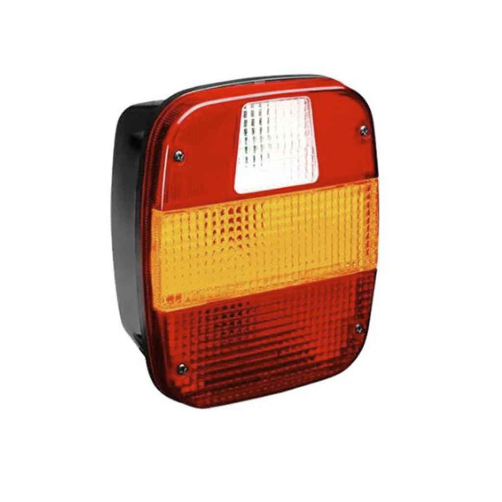 Lanterna Traseira Caminhao Vw/cargo C/vigia Tricolor 89/ Marmitao ...