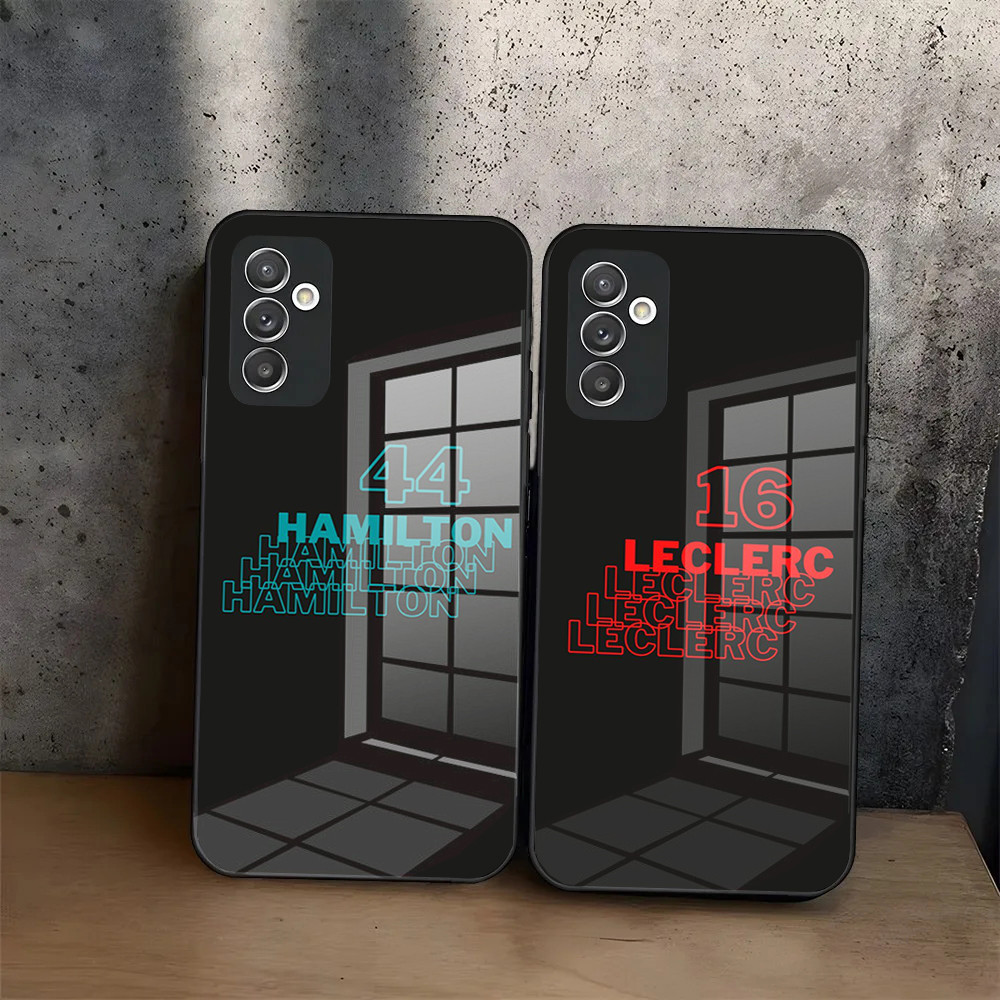 F1 Fórmula 1 Número Capa De Telefone De Vidro Para Samsung Galaxy S20 S21 S22 S24 S23 S24FE ...