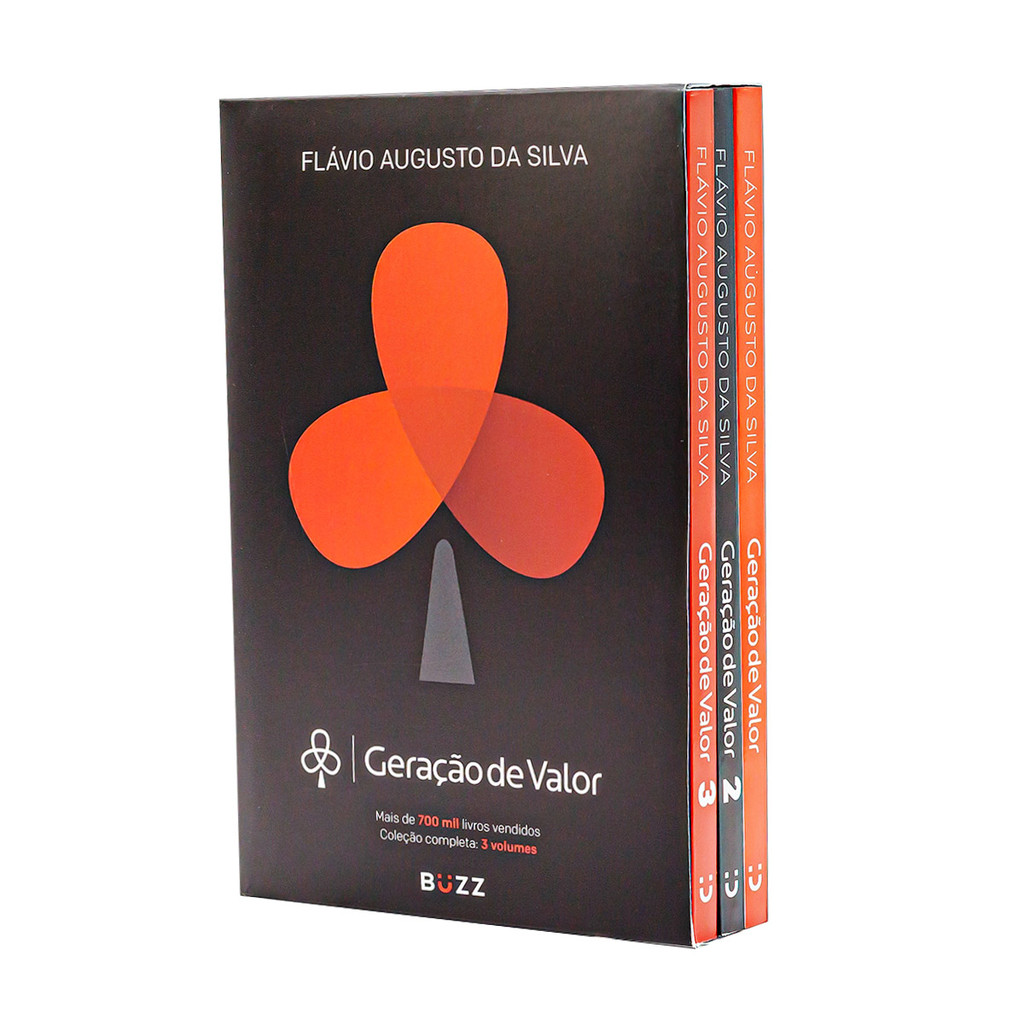 Box Geração de Valor - Escada - Volumes 1, 2, 3 - Flávio Augusto da ...