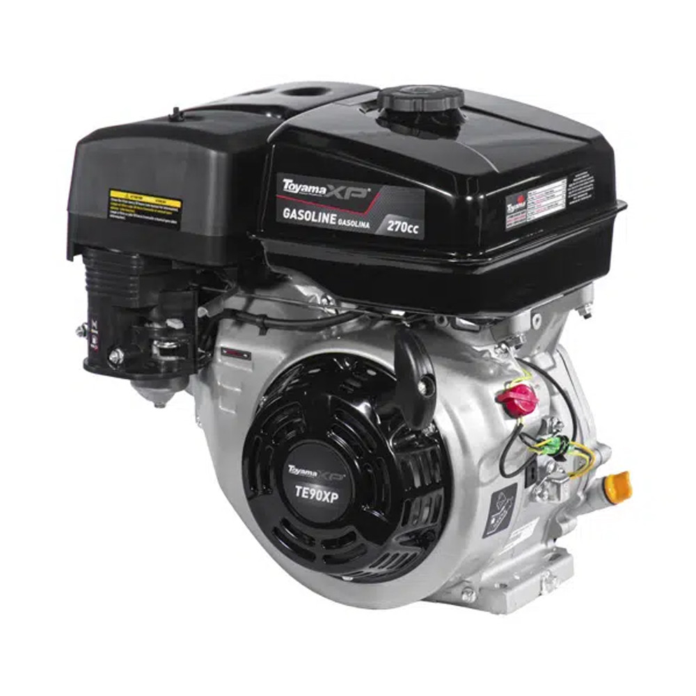 Motor a Gasolina Toyama Te-90xp 4 Tempos 9hp 270cc Multiuso Partida Manual e Sensor de Óleo ...