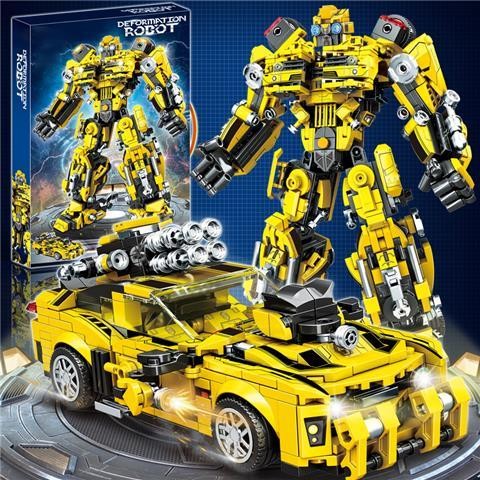 Compatível com Legos deformados Hornet King Kong Optimus Prime Carro ...