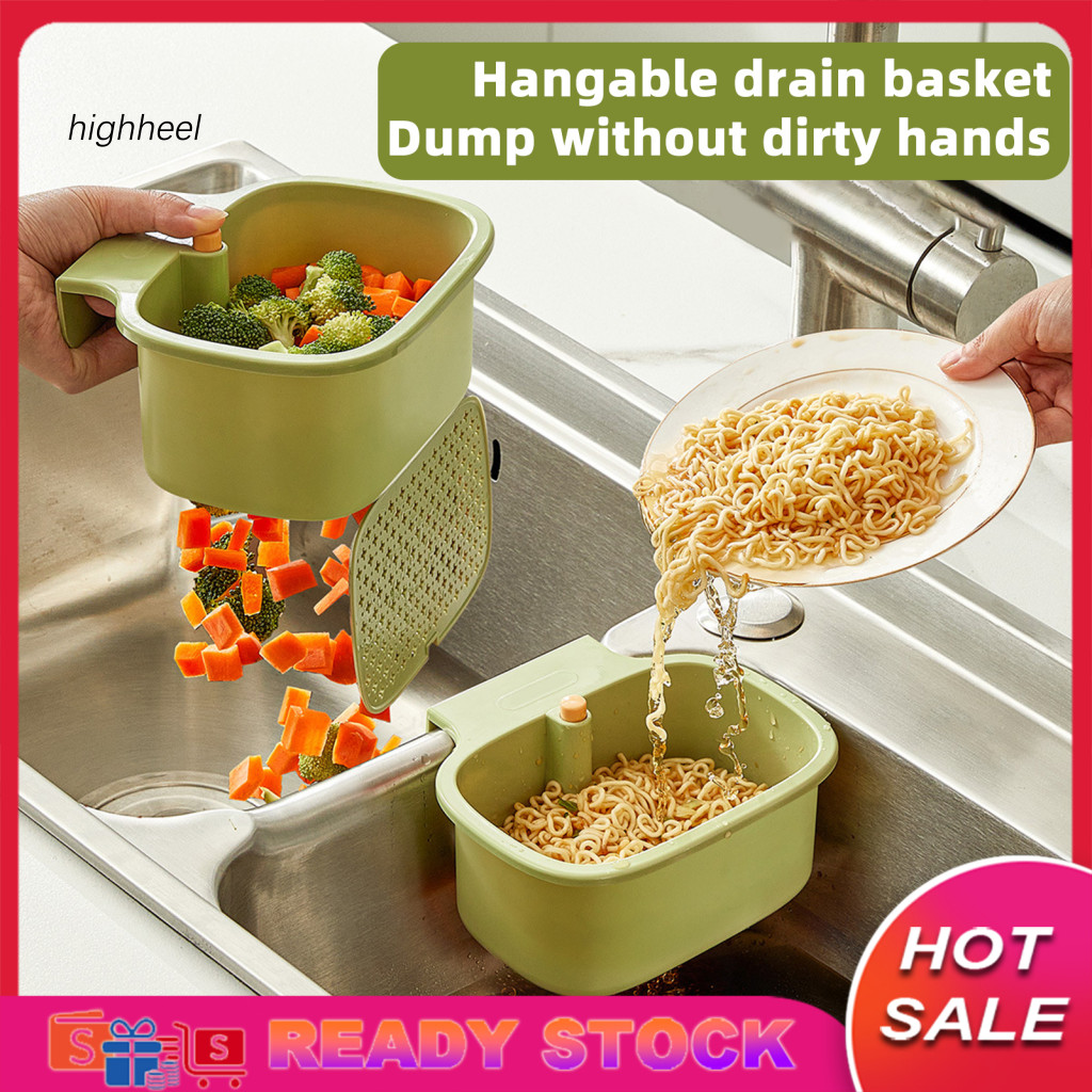 Quick Filtration Drain Basket Residue Storage 2-in-1 with and for Fruit ...