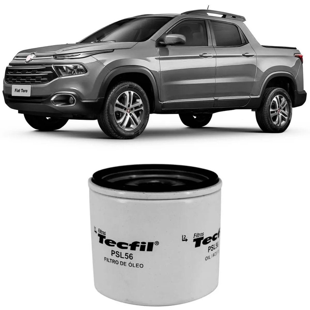 Filtro Óleo Toro 1.3 16V 2021 a 2025 TECFIL PSL56 | Shopee Brasil