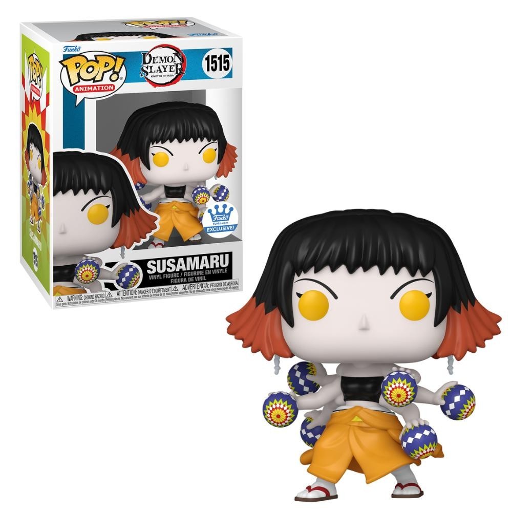 Boneco Funko POP! Demon Slayer - Susamaru With Temari Balls | Shopee Brasil