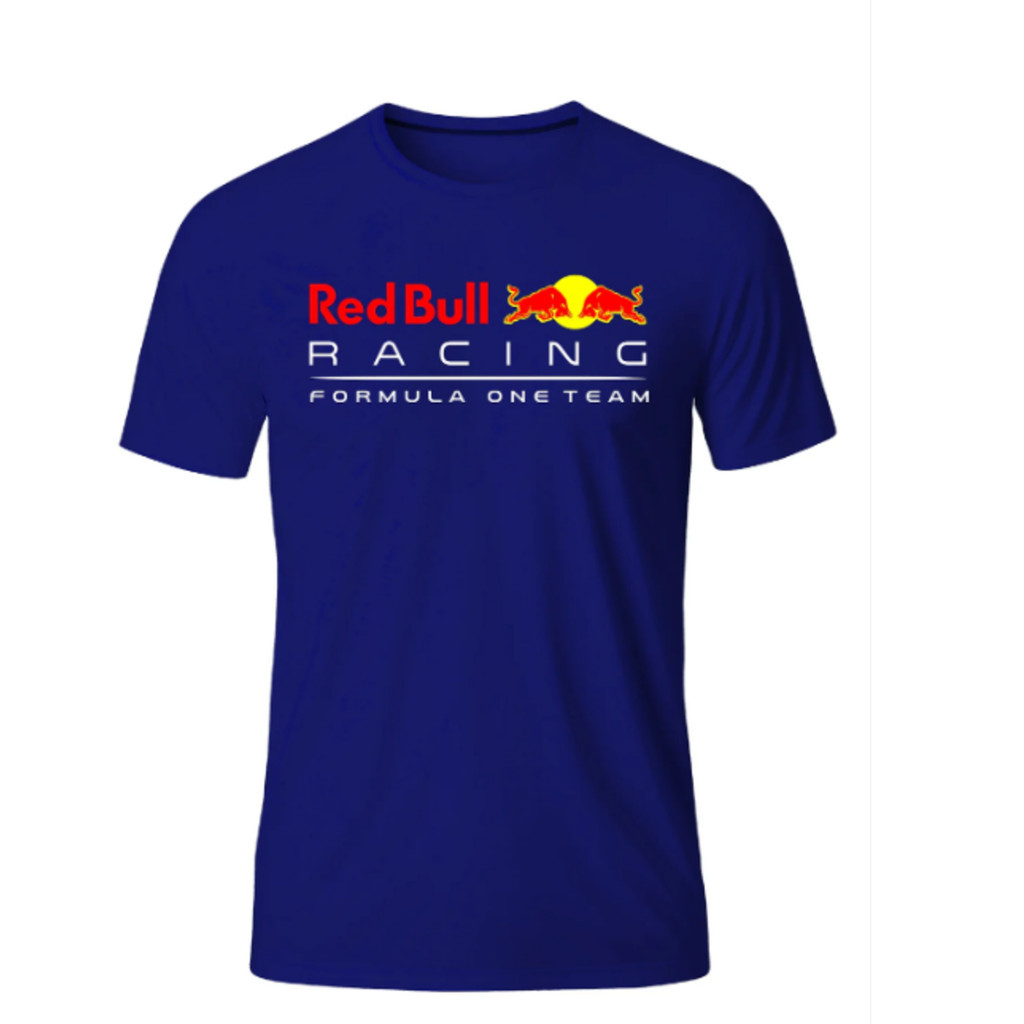 Camiseta Red Bull Team Racing Masculina Camisa Formula 1 fashion ...