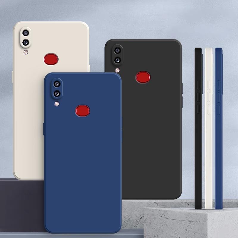 Capinha Samsung A30 A20 , Cor Sólida A20 A30 Protetora De silicone anti ...
