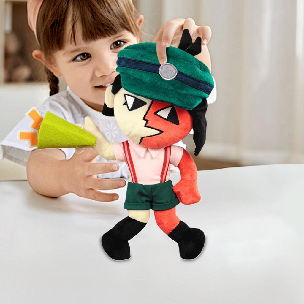 For ENA Dream BBQ Talking Plush Game Plush Doll BBQ-Themed Gamer Plush Toy 25CM Stuffed ...